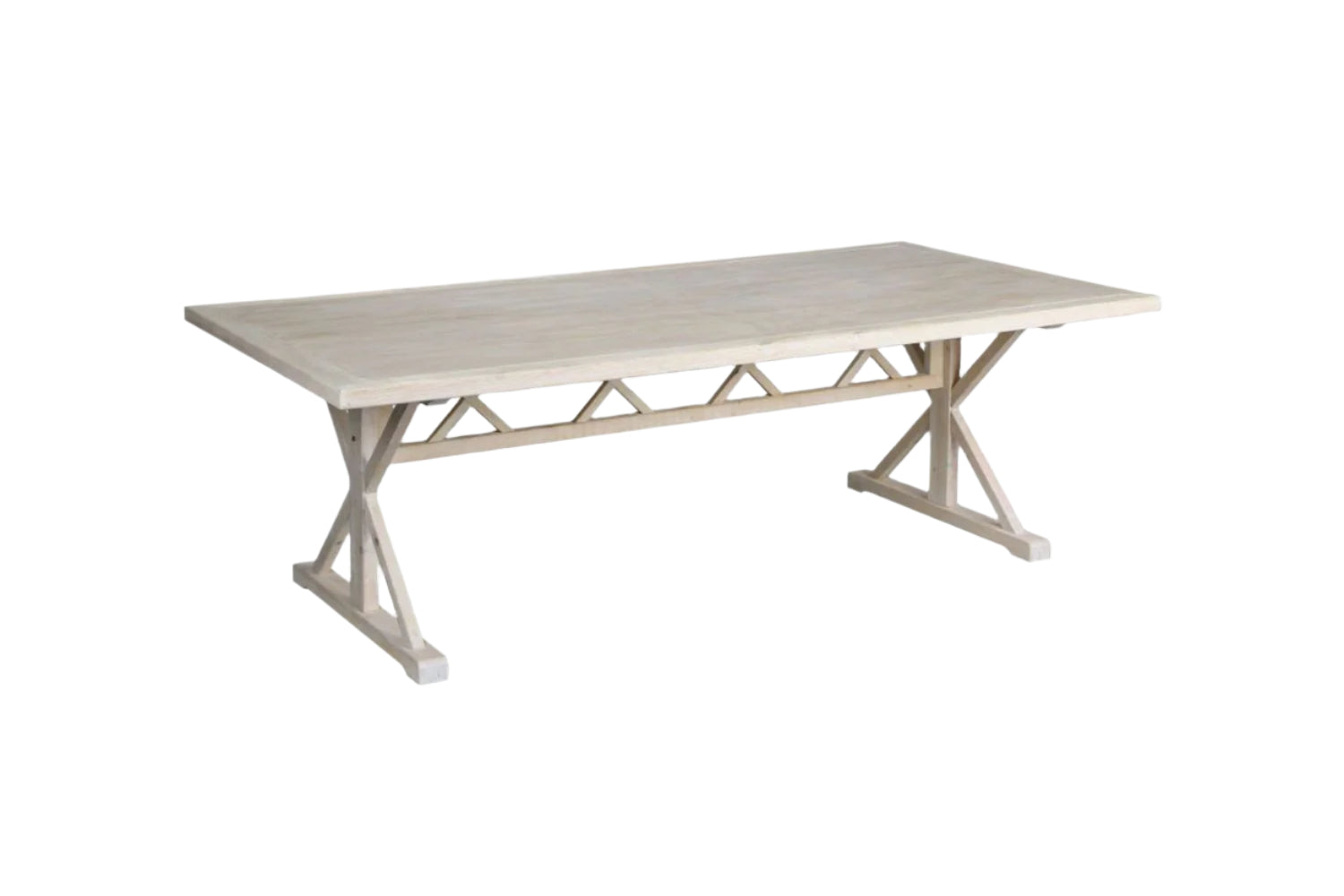 Mayflower White Wash 4'x8' Table – A Rental Connection